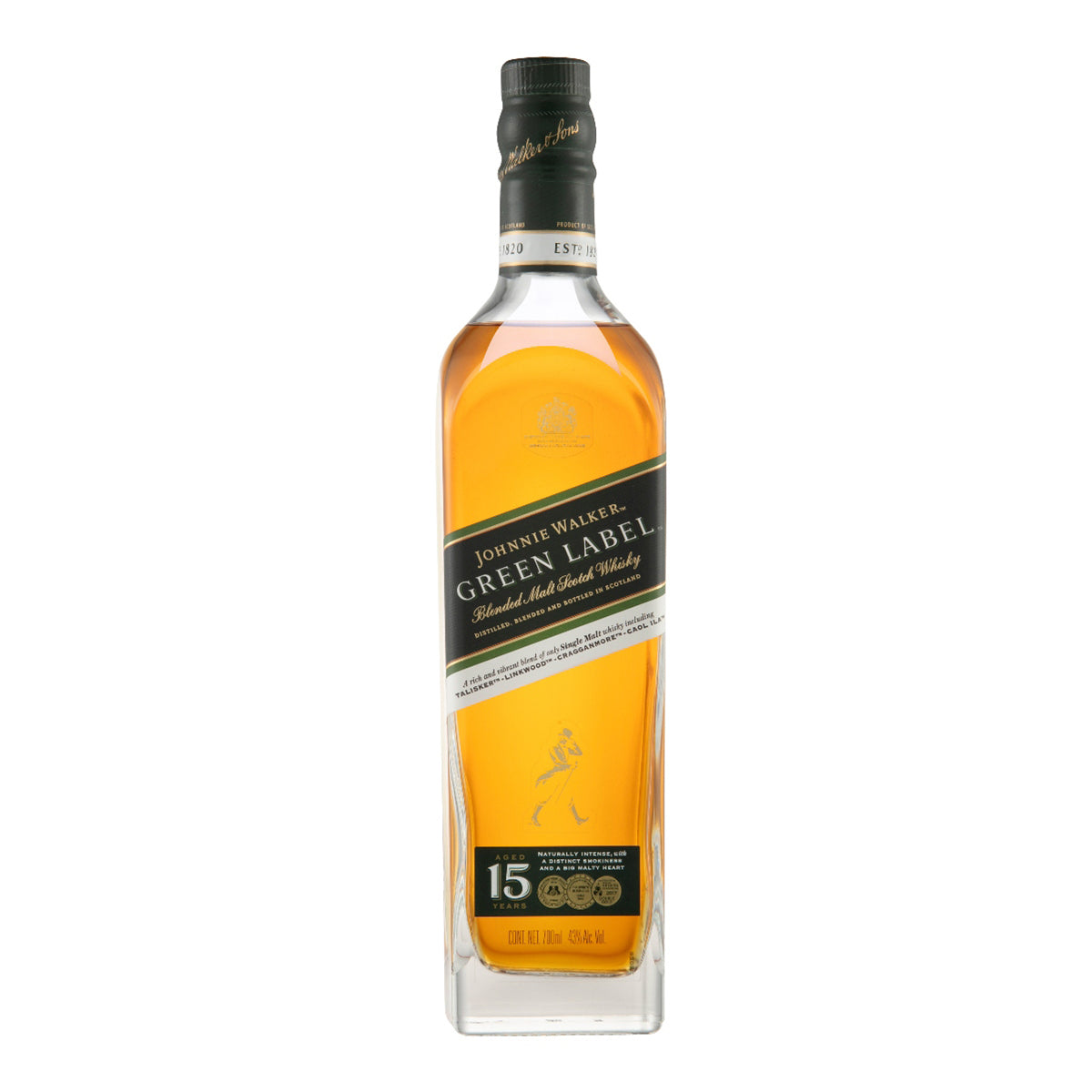 Whisky Johnnie Walker Green Label 700 ml – Vinos América