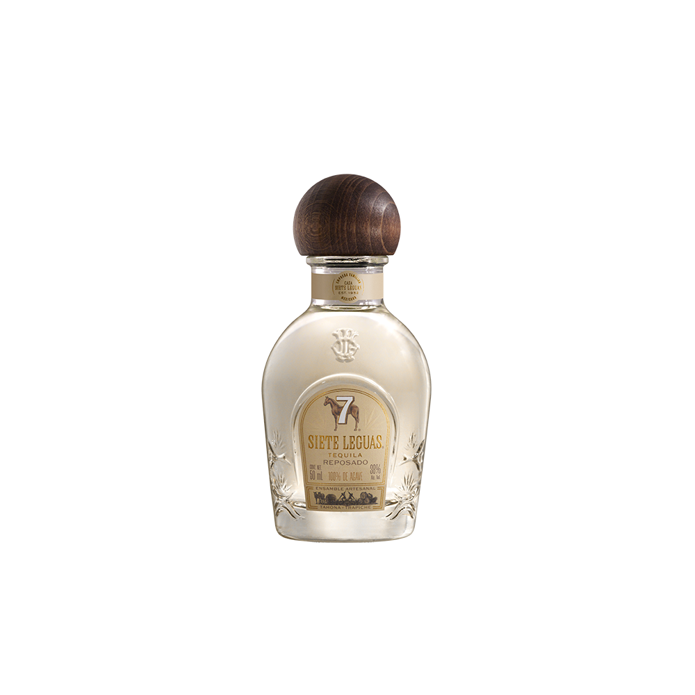 MINI TEQUILA 7 LEGUAS REPOSADO 50ML – Vinos América