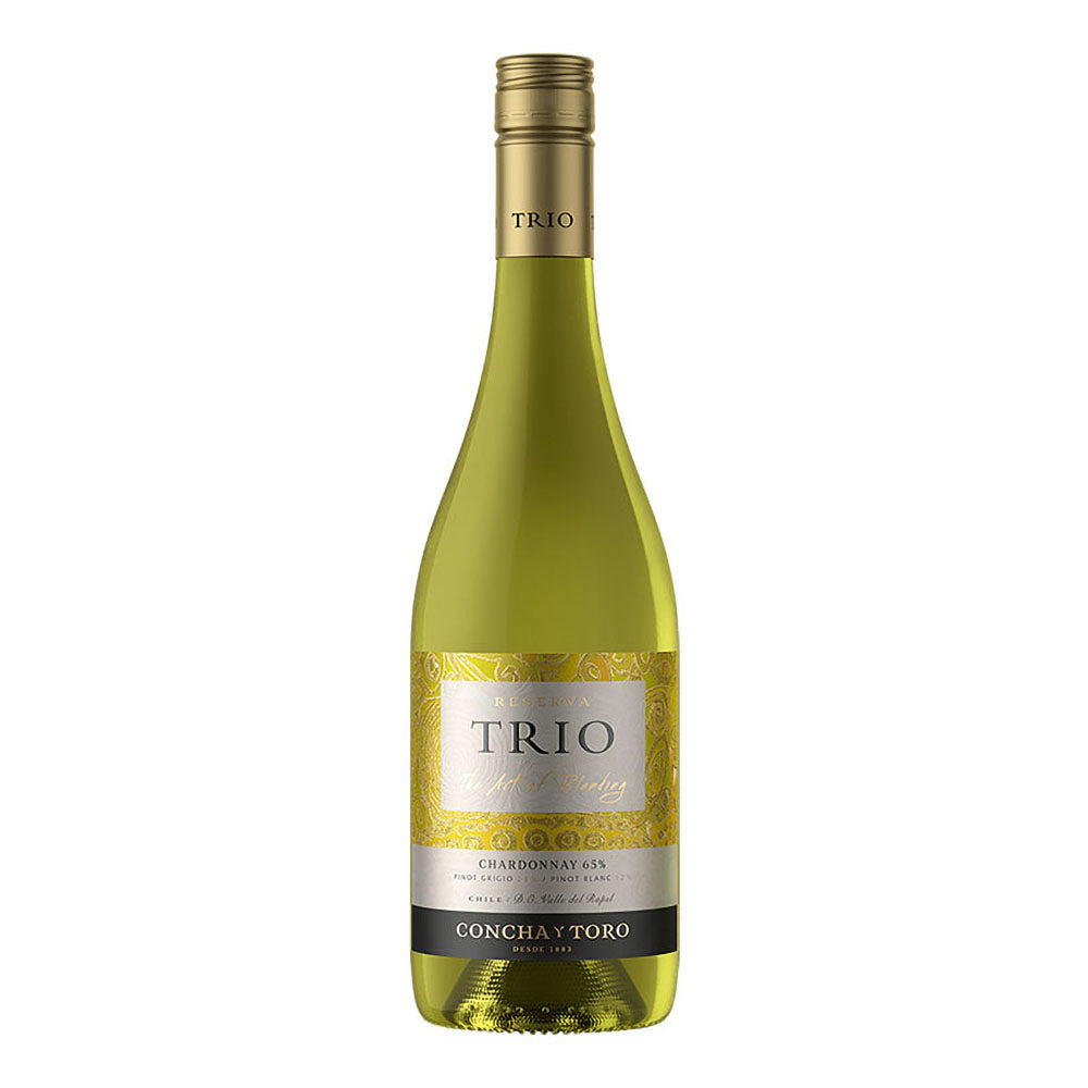 VINO BLANCO TRIO CHARDONNAY-PINOT GRIGIO-PINOT BLANC 750ML – Vinos América