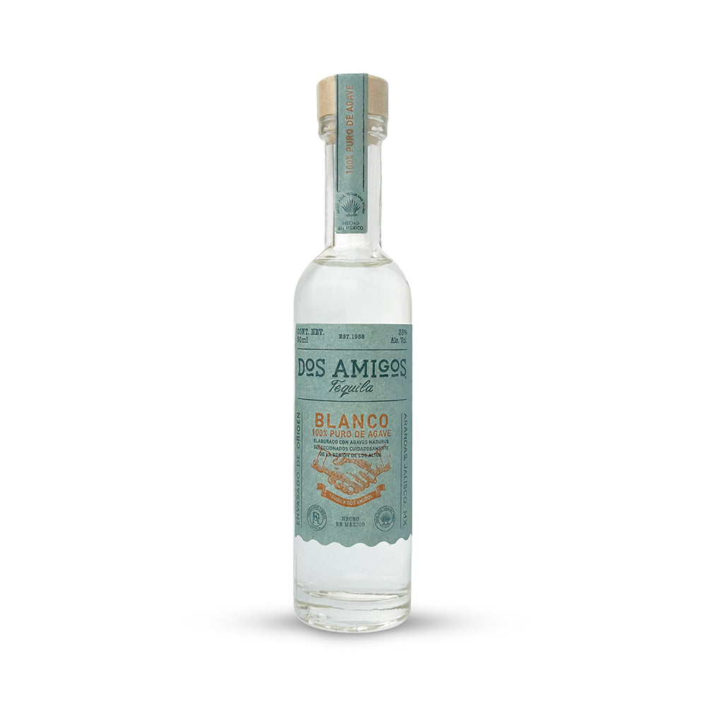 MINI TEQUILA DOS AMIGOS BLANCO .50ML – Vinos América