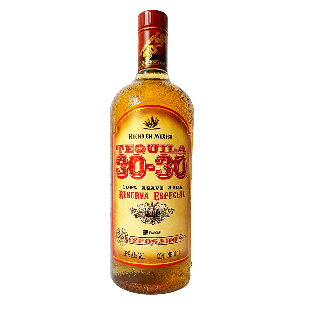 TEQUILA 30-30 REPOSADO 1000ML – Vinos América
