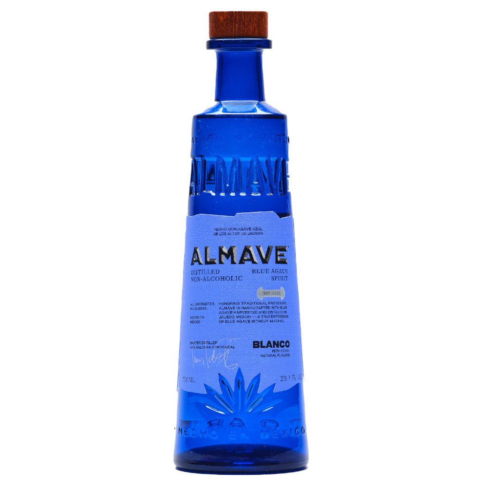 BEBIDA DE AGAVE AZUL ALMAVE BLANCO SIN ALCOHOL 700ML – Vinos América