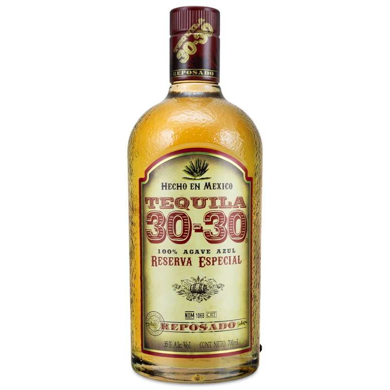 TEQUILA 30-30 REPOSADO 700ML – Vinos América