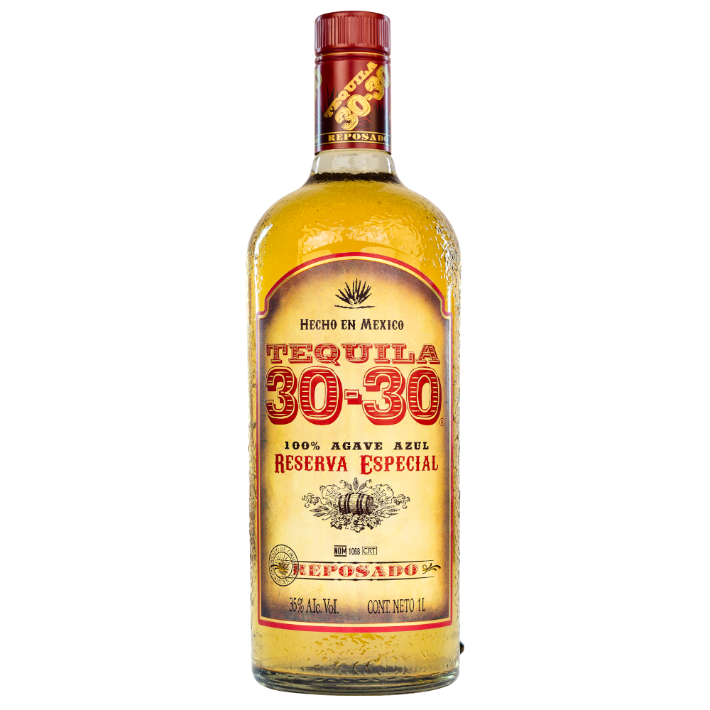 TEQUILA 30-30 REPOSADO 1000ML – Vinos América