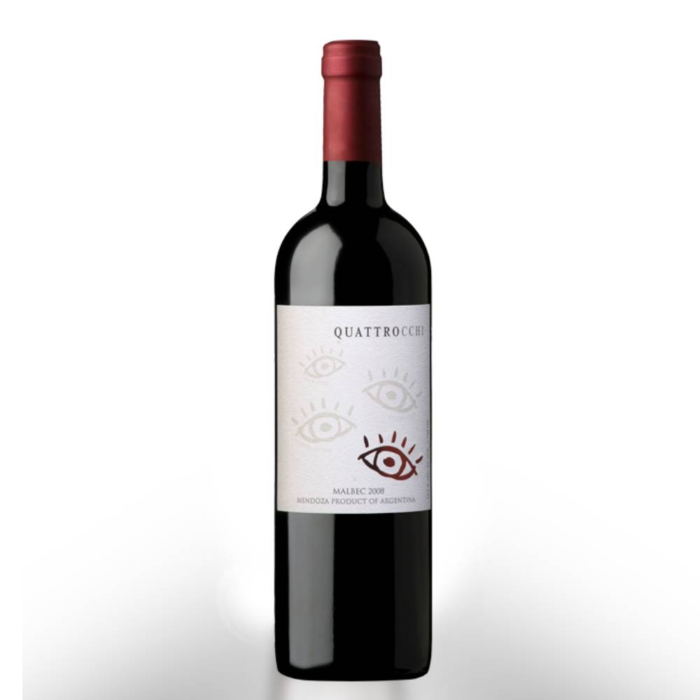 VINO TINTO QUATTROCCHI MALBEC 750ML – Vinos América