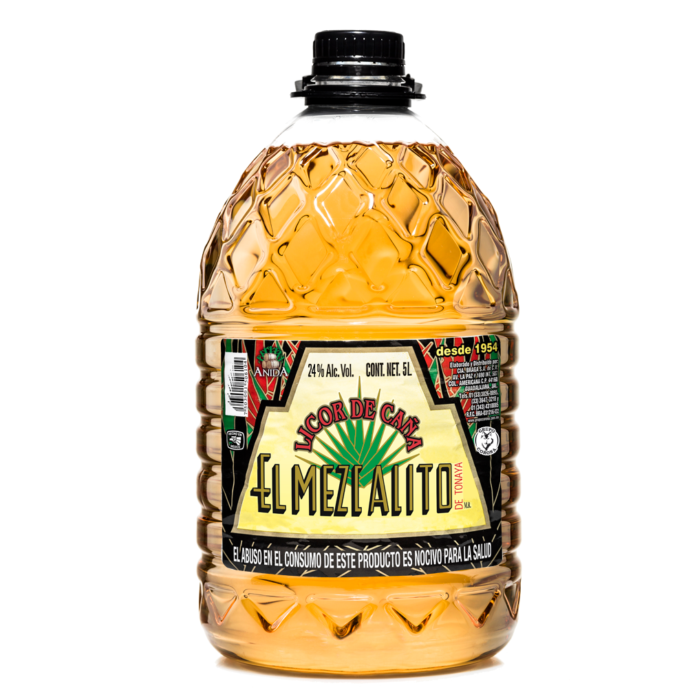 LICOR DE CAÑA EL MEZCALITO AMARILLO 500ML – Vinos América