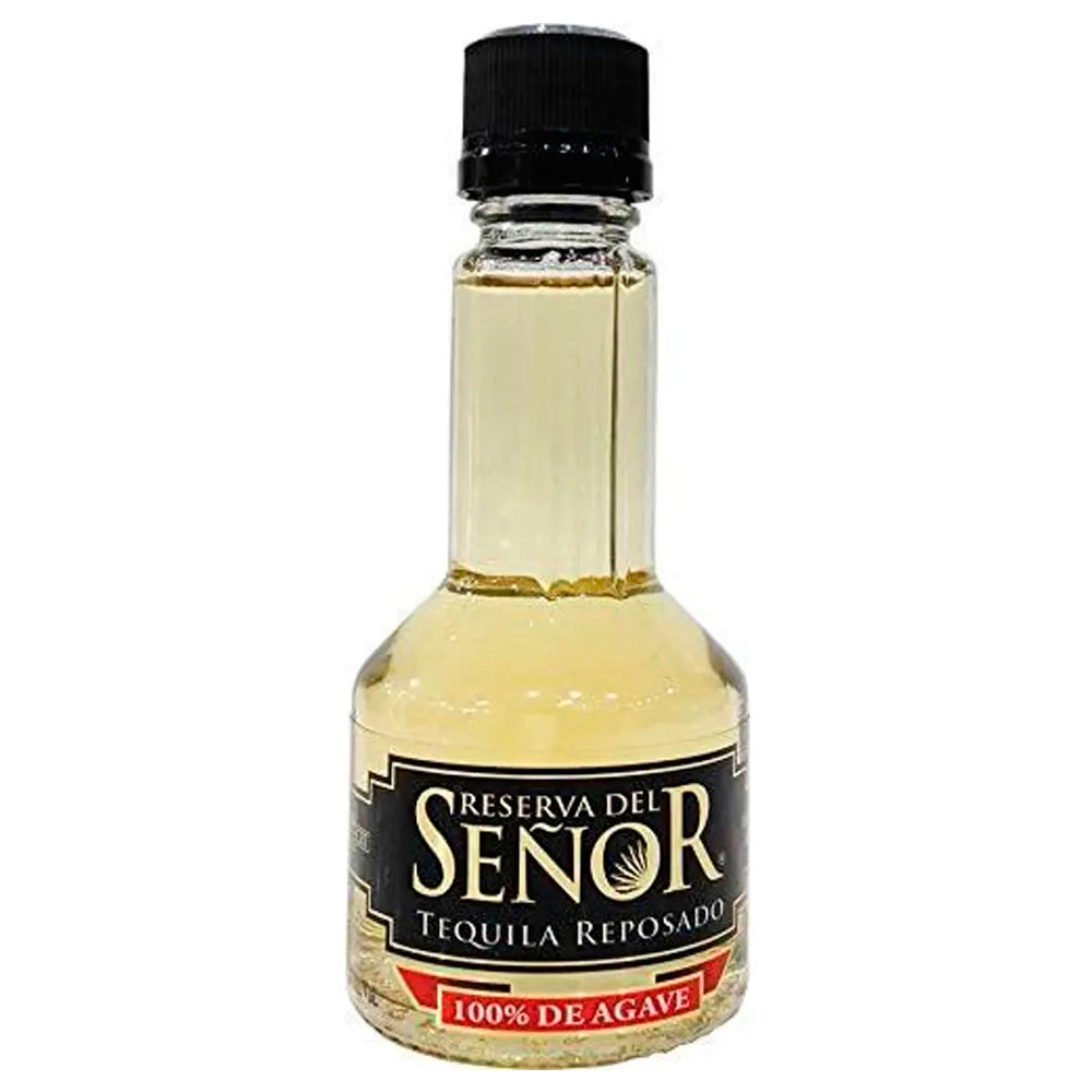 MINI TEQUILA RESERVA DEL SEÑOR REPOSADO .50 ML – Vinos América