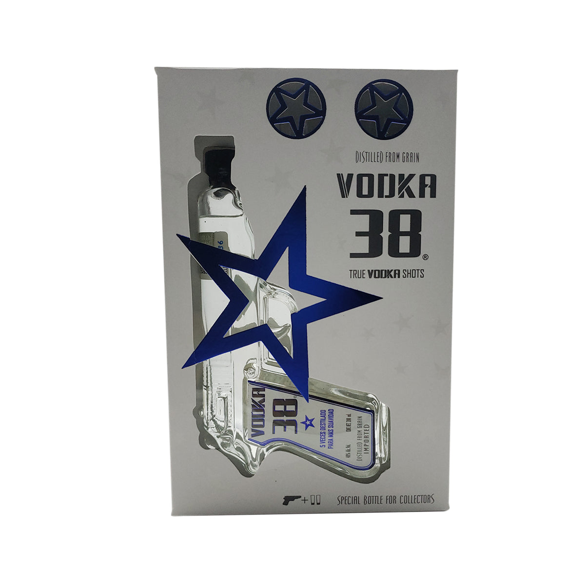 VODKA 38 ESCUADRA 200ML – Vinos América