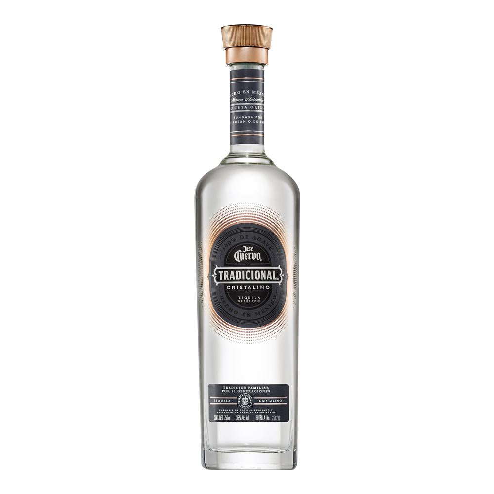 TEQUILA TRADICIONAL REPOSADO CRISTALINO 750ML – Vinos América