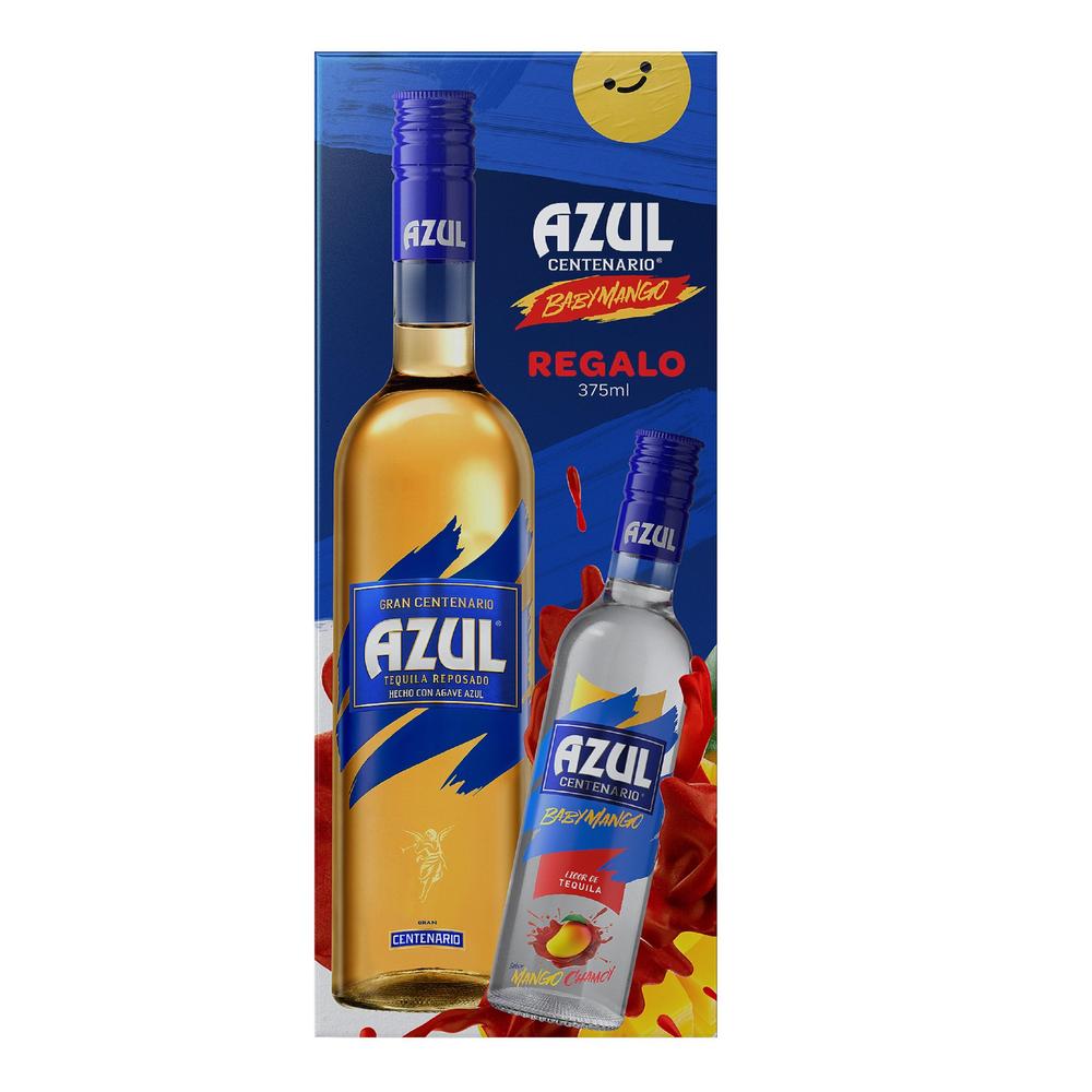 TEQUILA CUERVO GRAN CENTENARIO AZUL 950ML + BABY MANGO – Vinos América