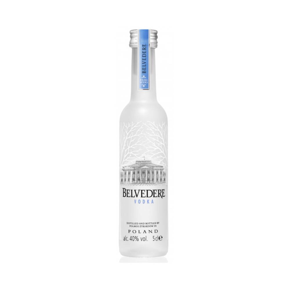 MINI VODKA BELVEDERE .50ML – Vinos América