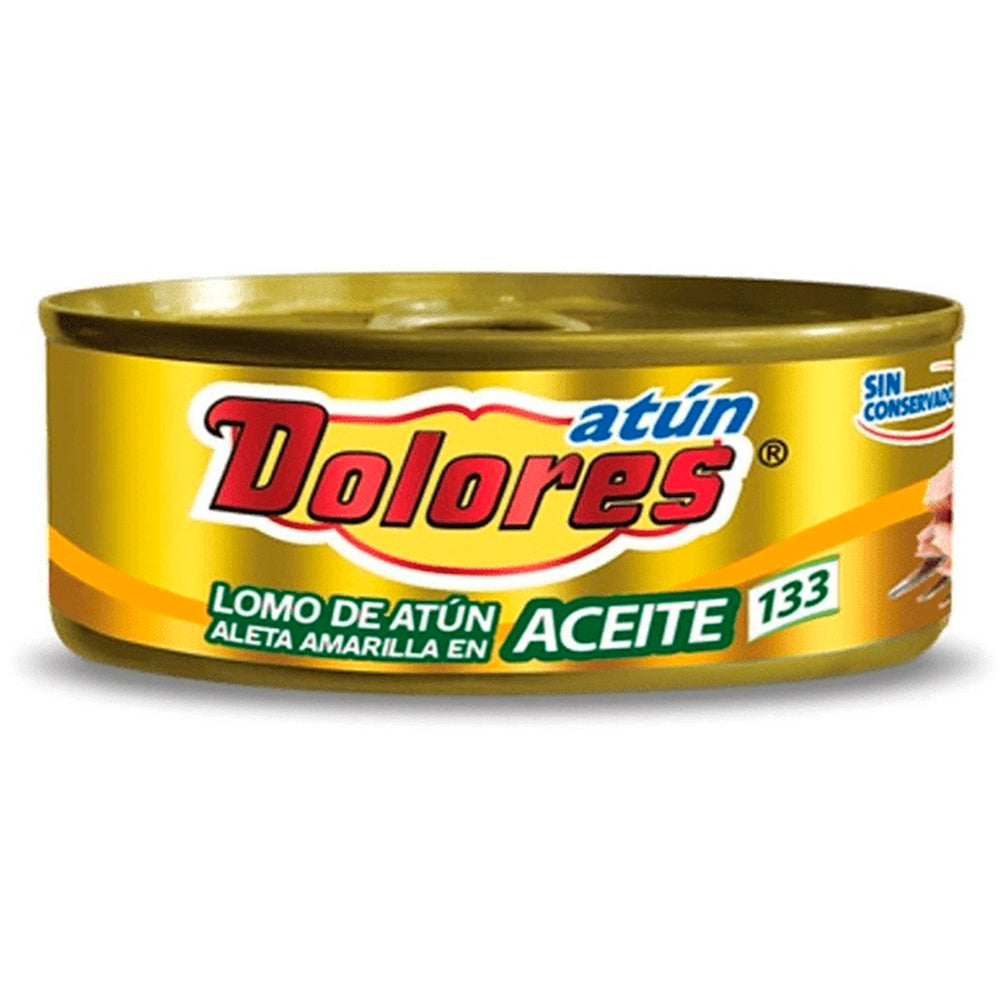 ATUN DOLORES EN ACEITE 140 MG – Vinos América