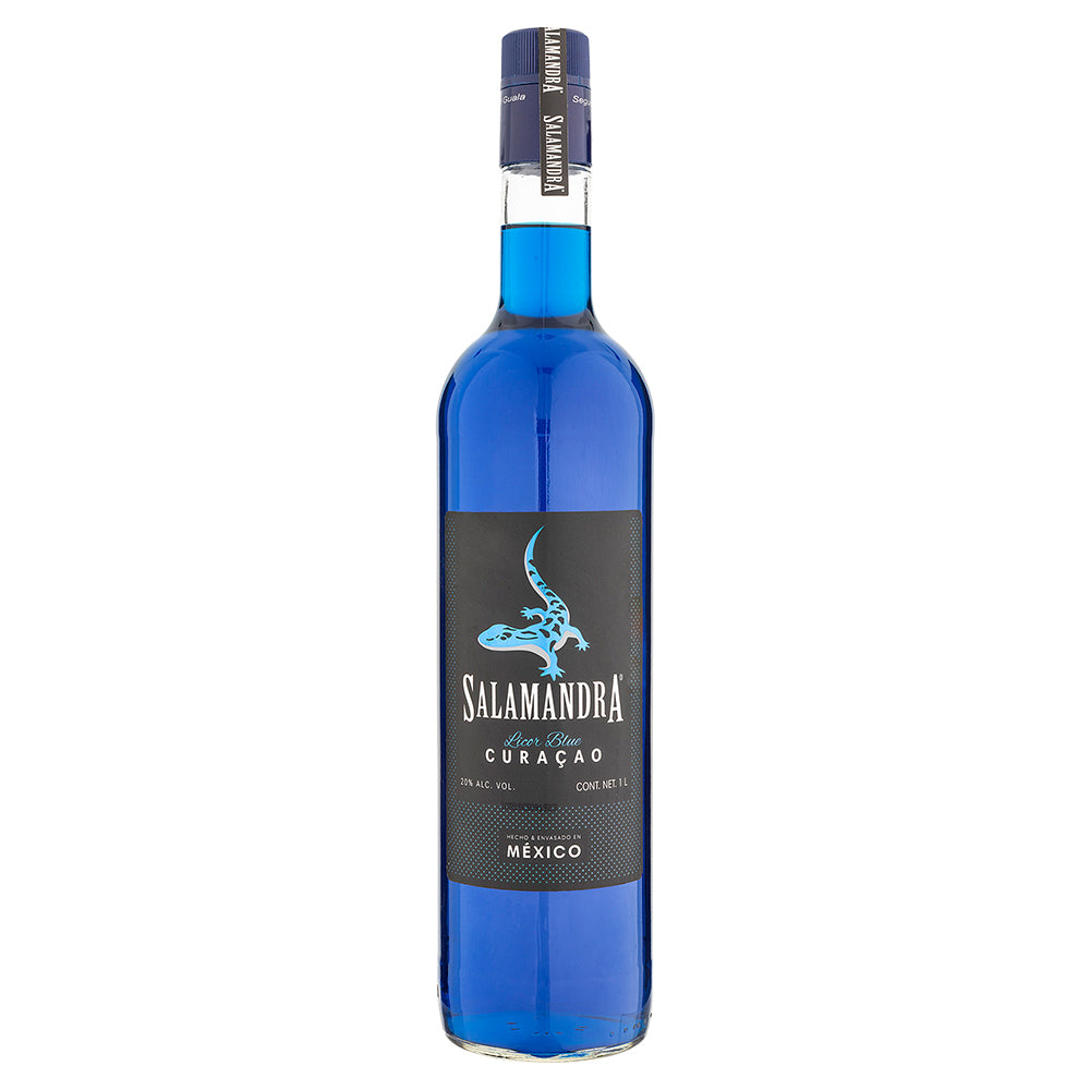 LICOR DE BLUE CURACAO SALAMANDRA 1000ML – Vinos América