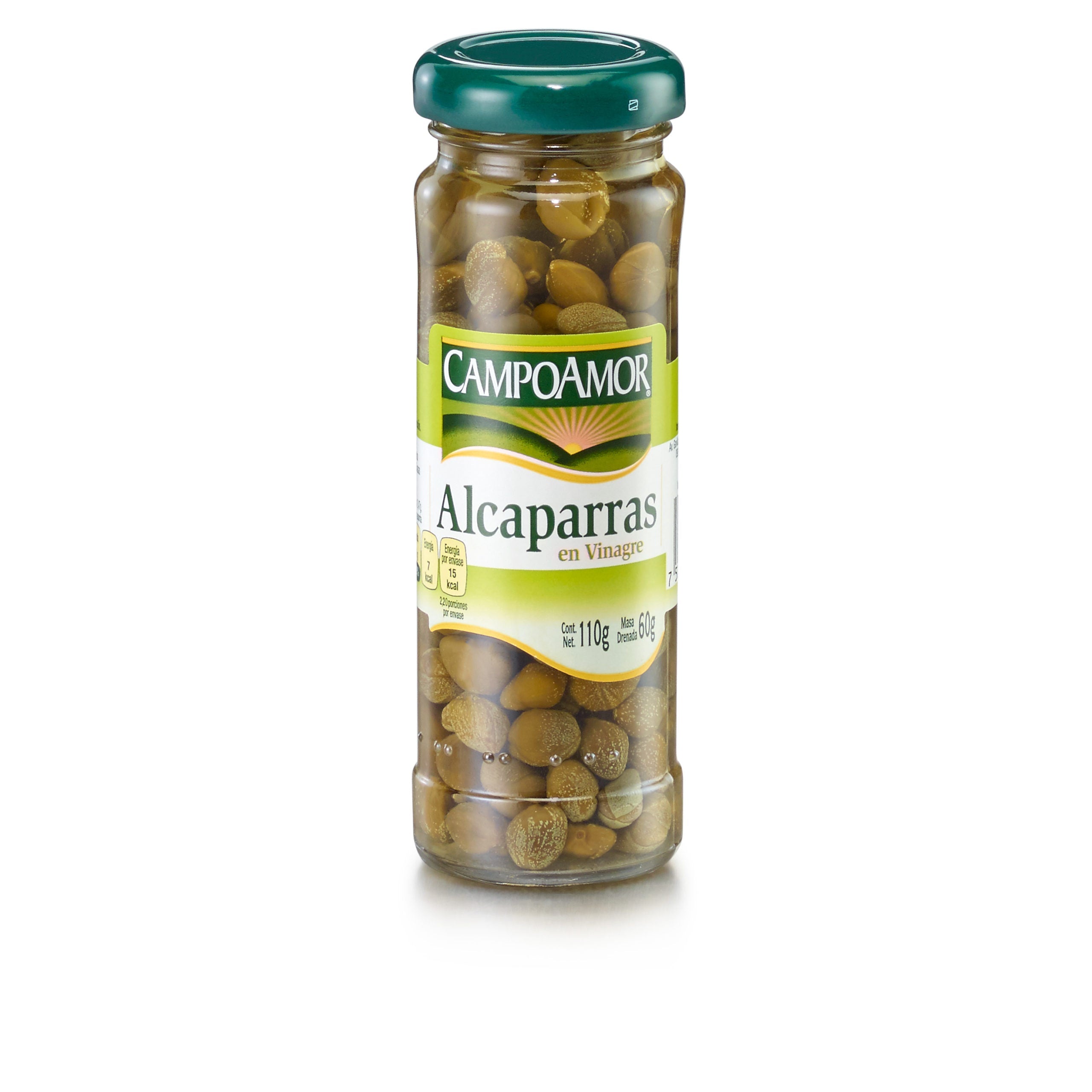 ALCAPARRAS EN VINAGRE CAMPOAMOR 110 – Vinos América