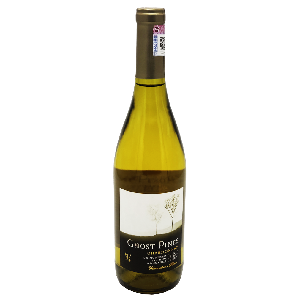 VINO BLANCO GHOST PINES CHARDONNAY 750ML – Vinos América