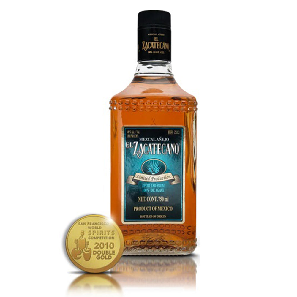 MEZCAL EL ZACATECANO AÑEJO 750ML – Vinos América