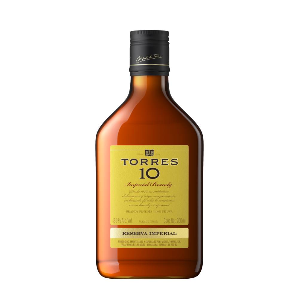 BRANDY TORRES 10 200ML – Vinos América